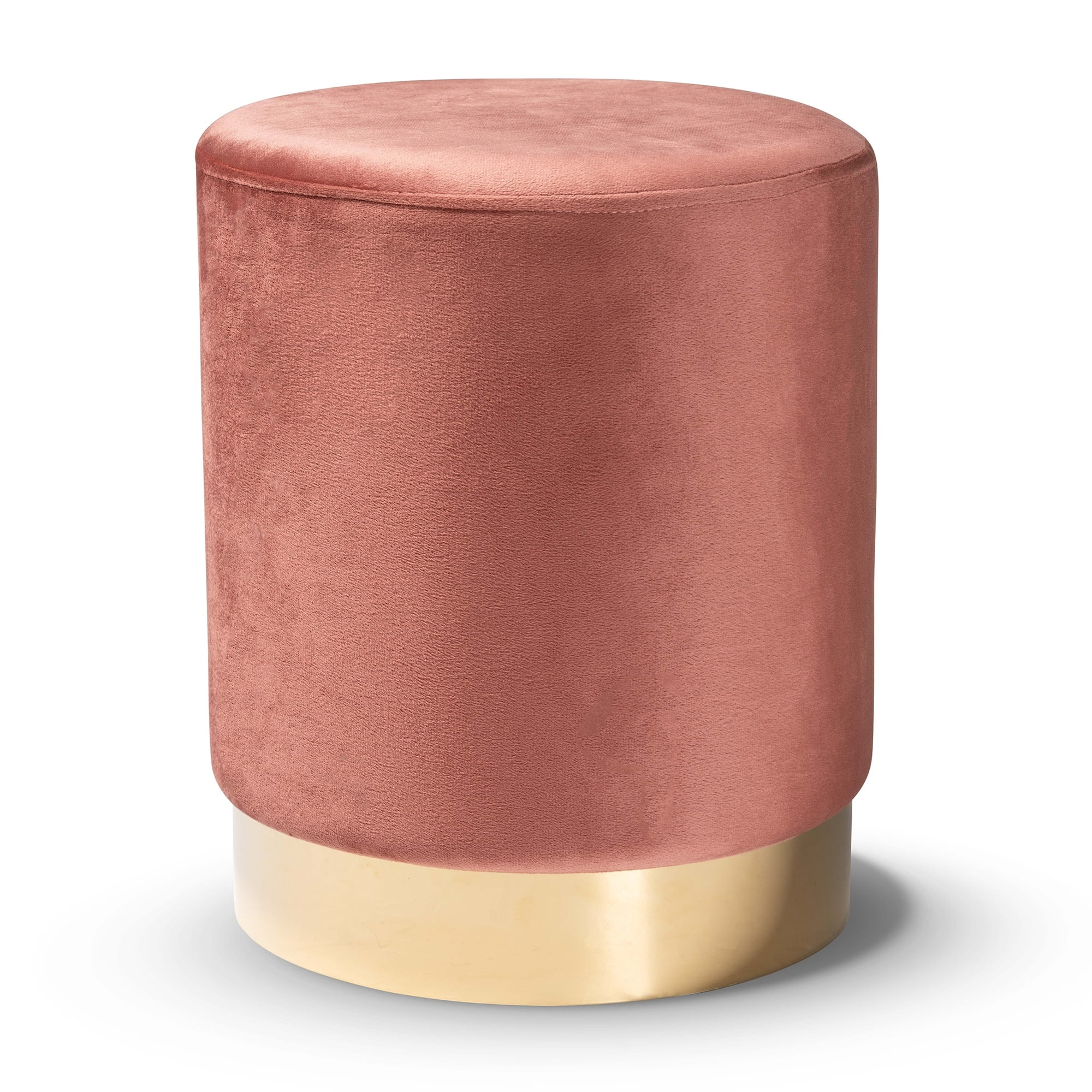 Baxton Studio Chaela Contemporary Glam & Luxe Velvet Upholstered Metal ...