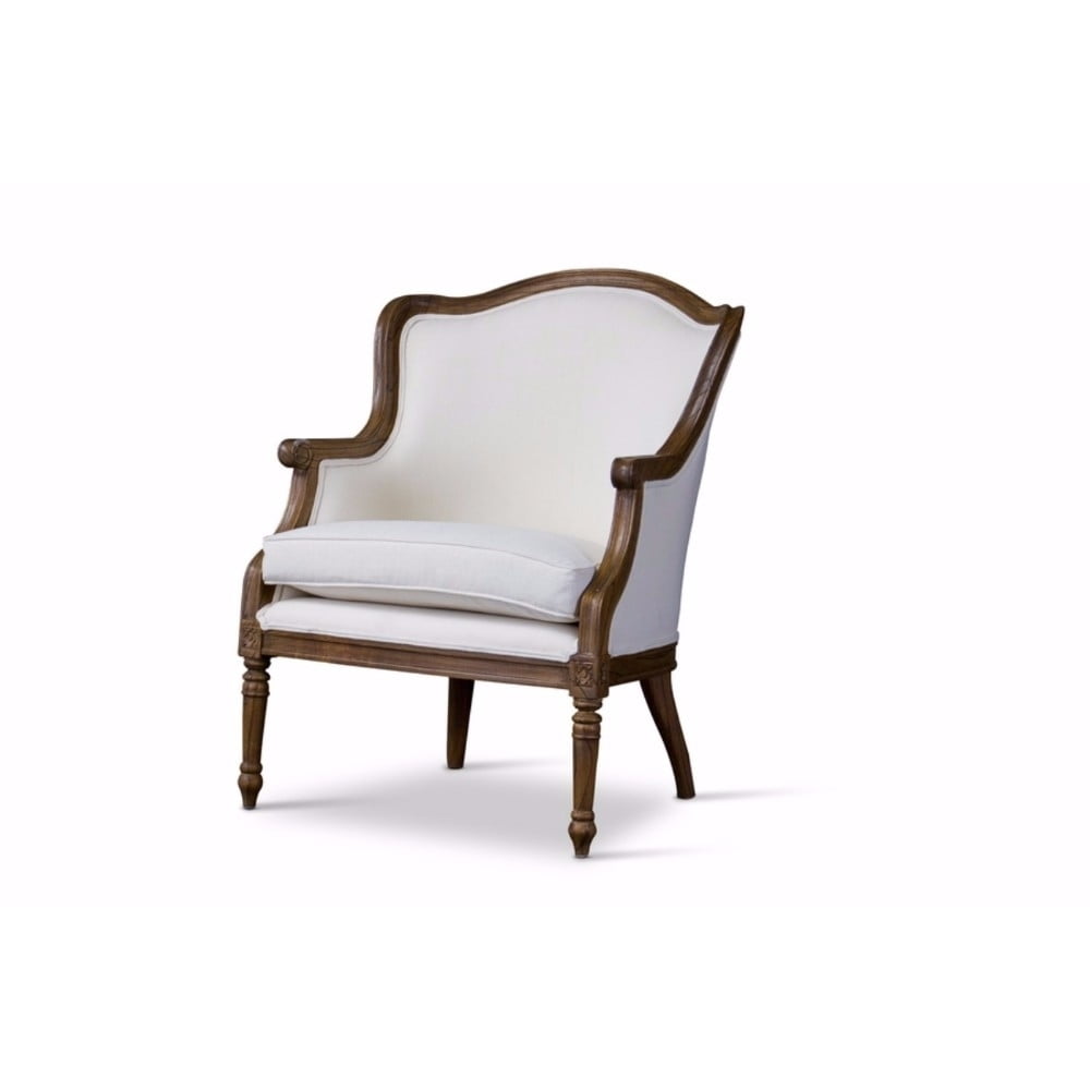 Baxton Studio Charlemagne Traditional French Accent Chair - Walmart.com