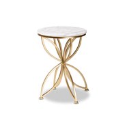 GDF Studio Adu Mirrored Z Shaped Side Table - Walmart.com