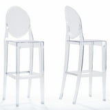 Baxton Studio Infinity Bar Stool - Set of 2 - Walmart.com