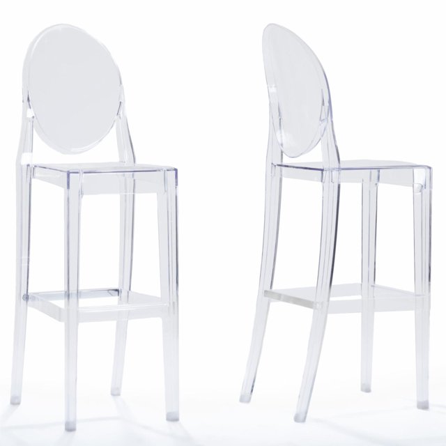 Baxton Studio Infinity Bar Stool - Set of 2 - Walmart.com
