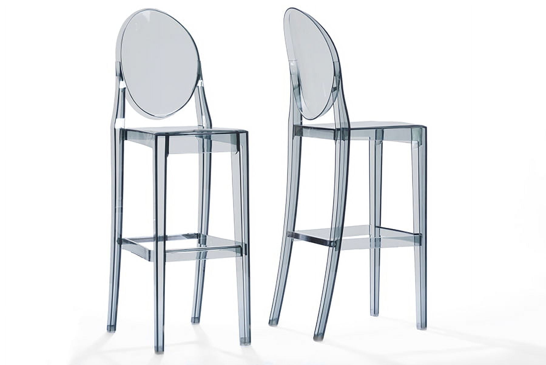 Baxton Studio Infinity Bar Stool - Set of 2 - Walmart.com