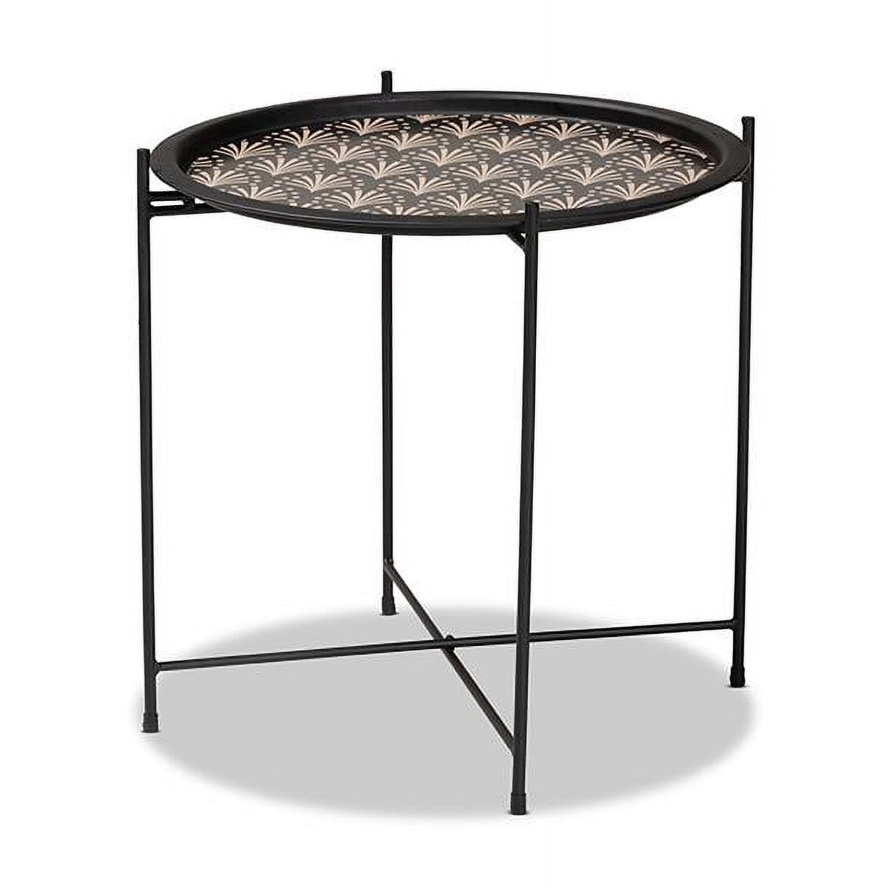Baxton Studio Ivana Contemporary Black Metal Plant Stand - Walmart.com