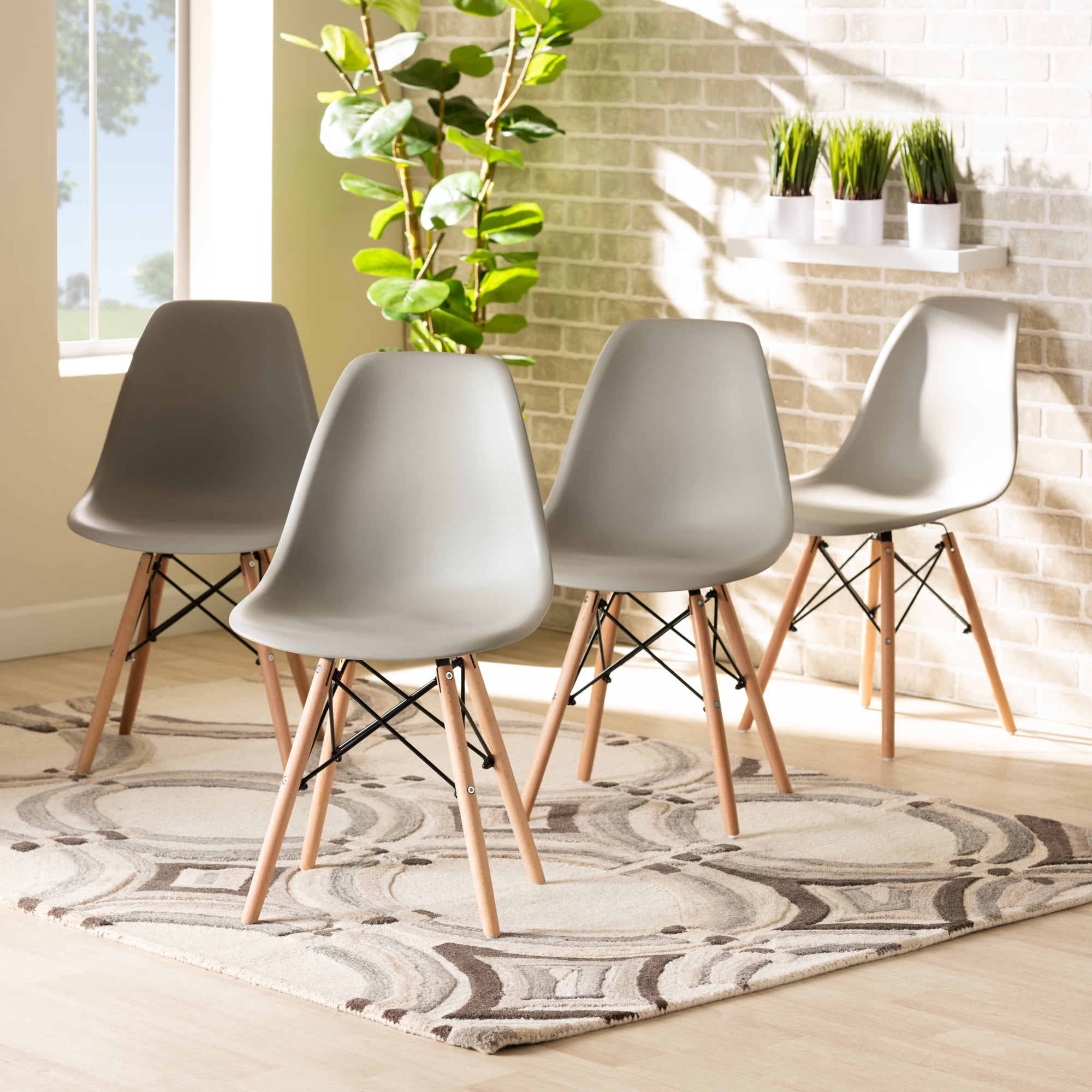 Baxton Studio Jaspen Modern and Contemporary Beige Finished ...