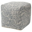 Signature Design by Ashley Contemporary Absalom Pouf Denim - Walmart.com