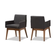 Better Homes & Gardens Canton Captains Dining Chair, Tobacco Oak, 2 ...