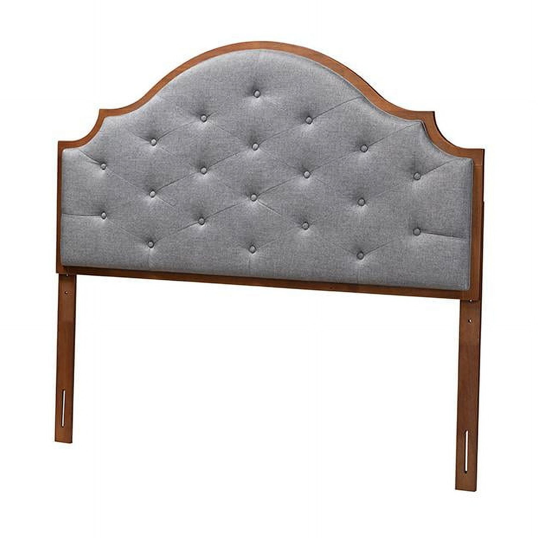 Baxton Studio Walnut Brown Finished Wood Queen Size Headboard - Walmart.com