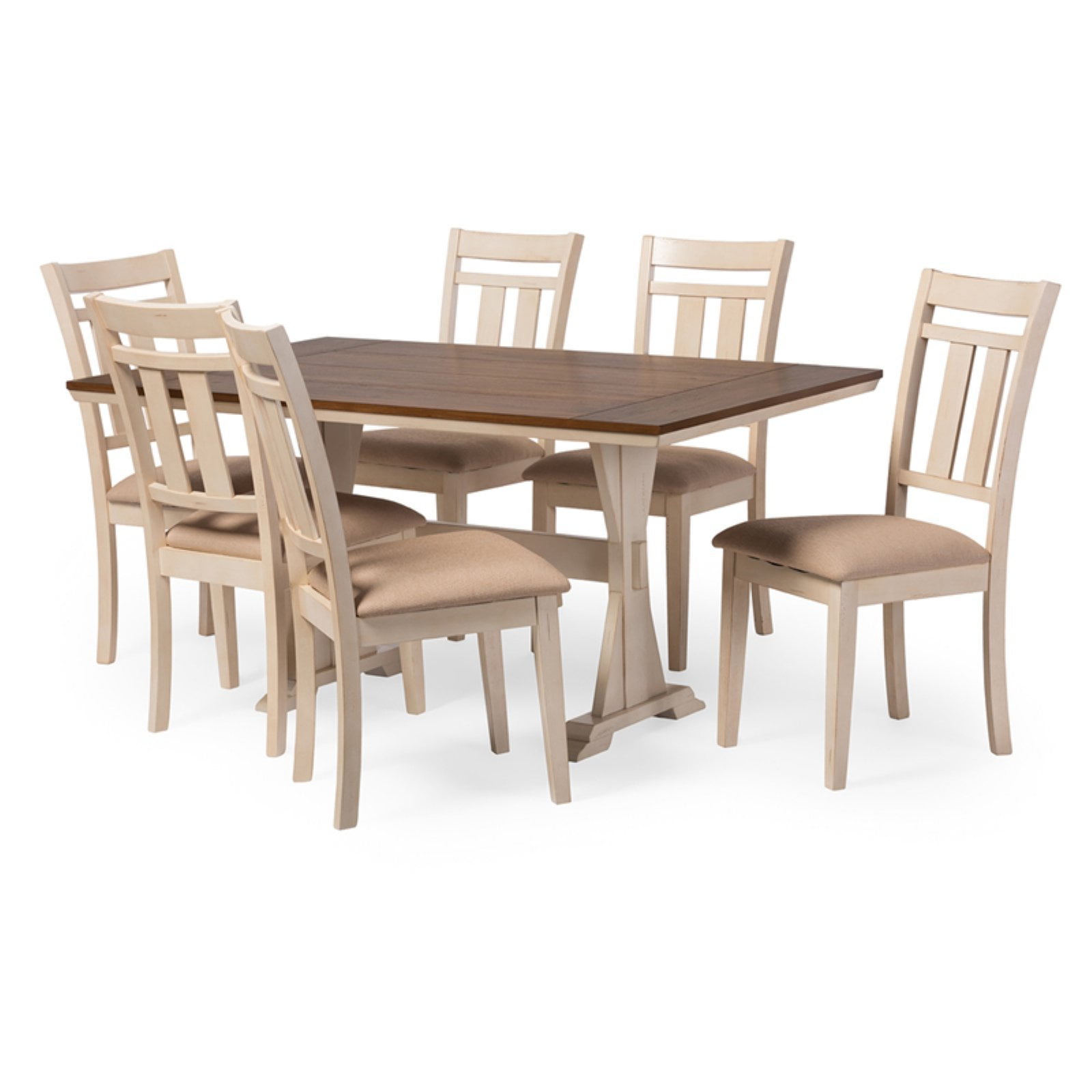 Highland Dunes Swaffham 7 Piece Dining Set - Walmart.com