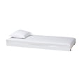 Baxton Studio Lucera Trundle - Underbed Low-Profile Rolling Base for ...