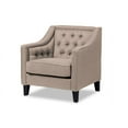 Baxton Studio Vienna Classic Retro Modern Contemporary Beige Fabric ...