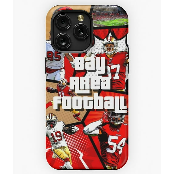 Bay Area Football 49ers Raiders Fan Graphic A13190 Phone Case for ...