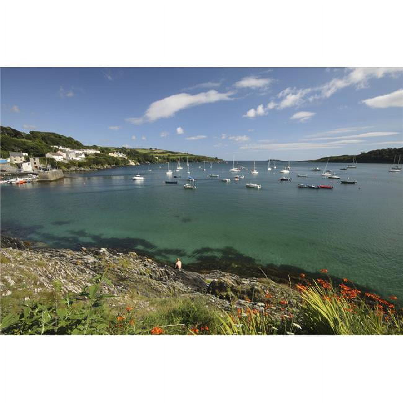 Bay Beside Glandore Village In West Cork In Munster Region - Glandore ...