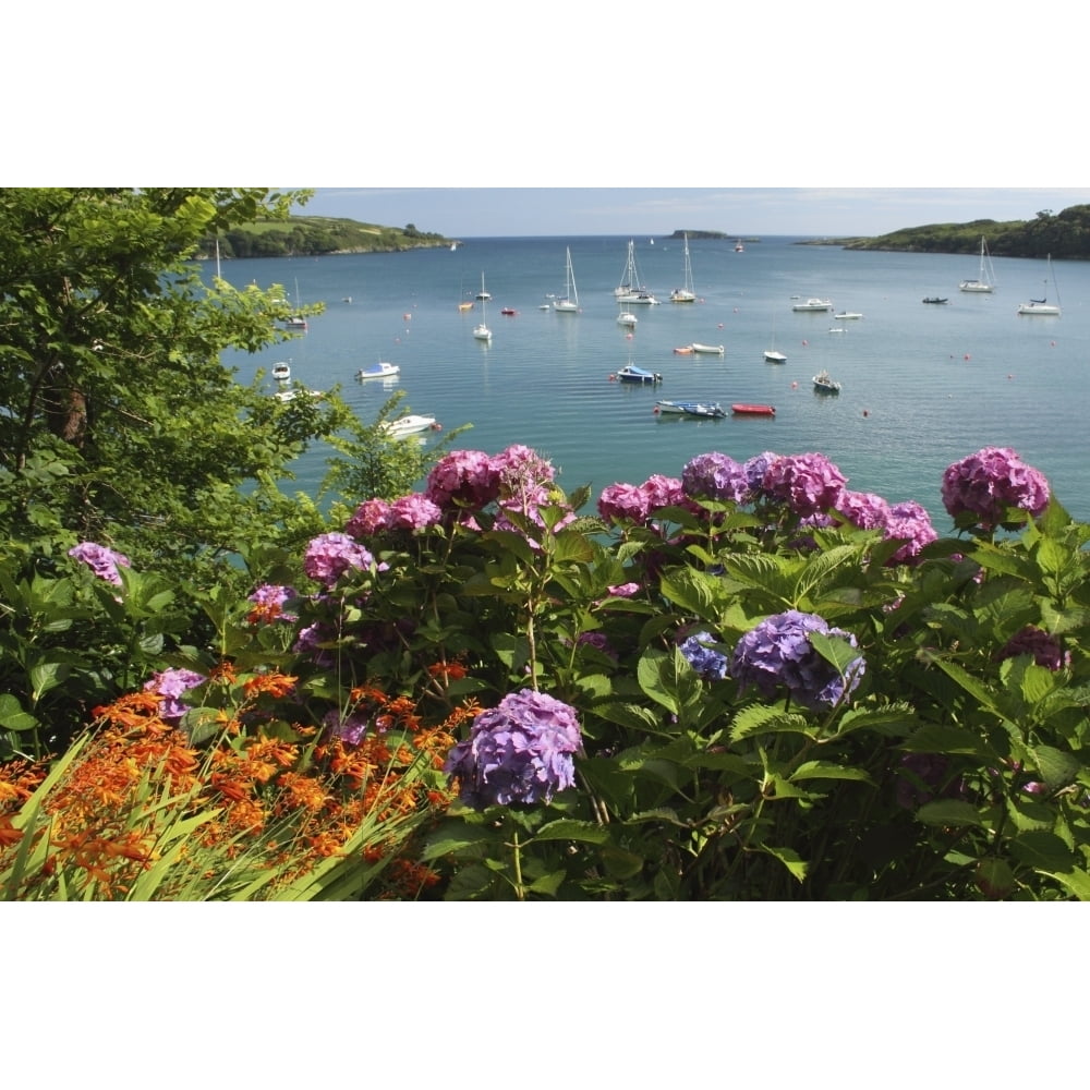 Bay Beside Glandore Village In West Cork In Munster Region; Glandore ...
