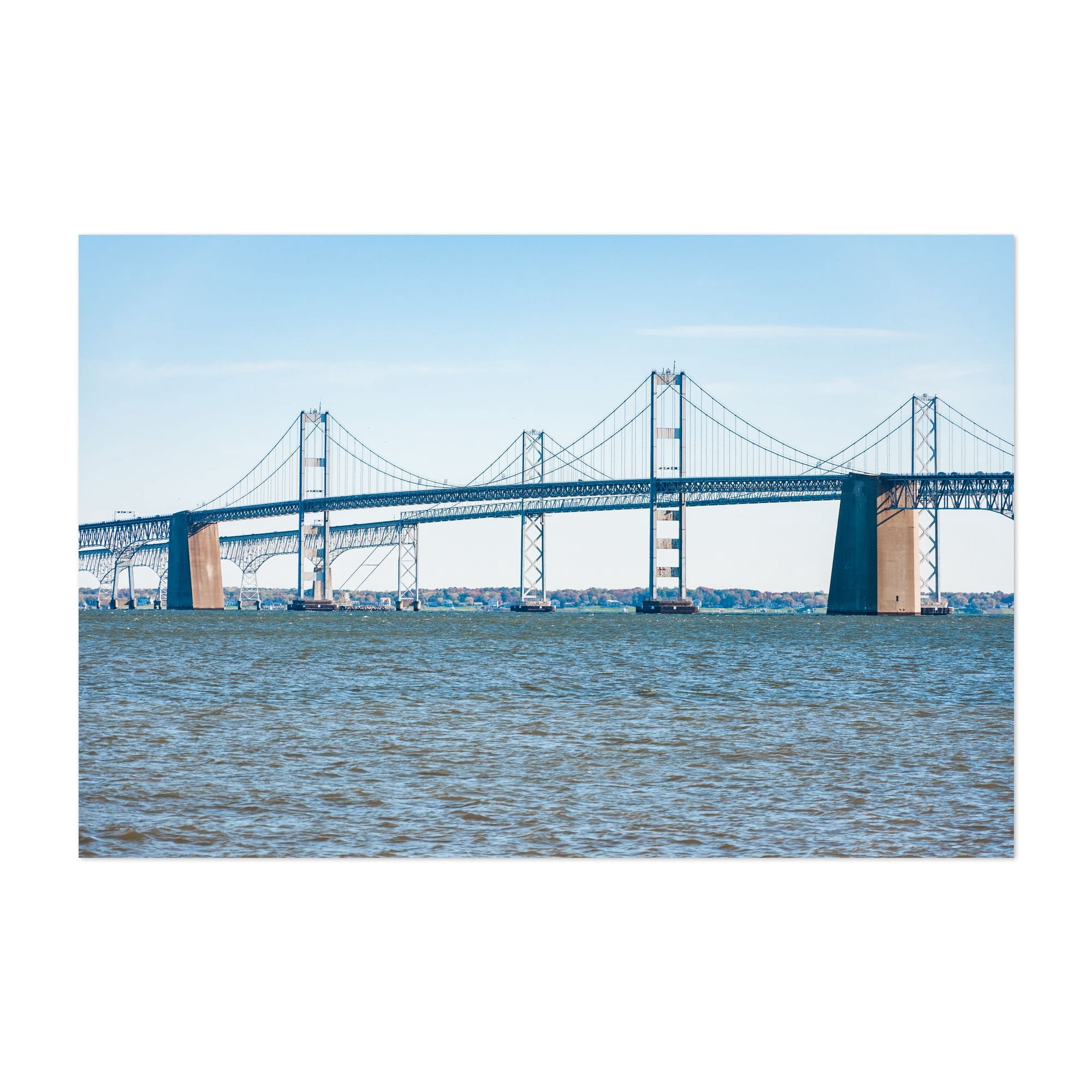 Bay Bridge from Sandy Point - Annapolis Maryland Photography Bridge ...