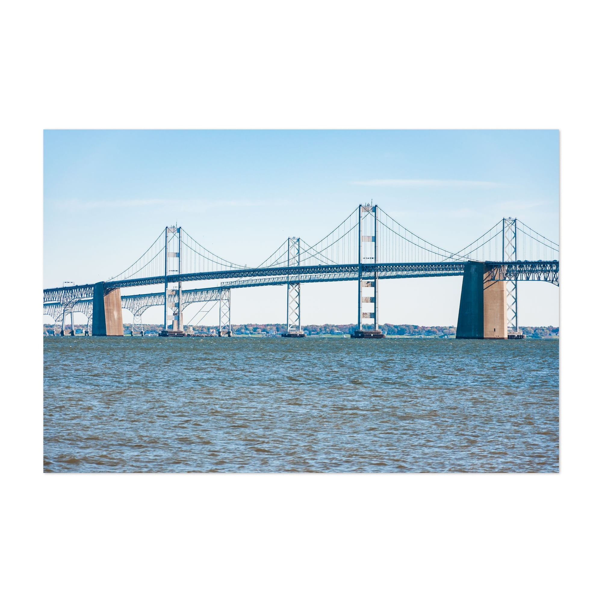 Bay Bridge from Sandy Point - Annapolis Maryland Photography Bridge ...