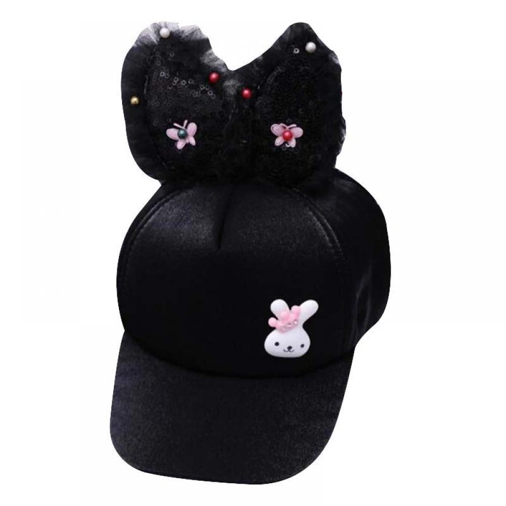 Bay Girls Baseball Hat, Children Sequins Print Caps Hats Child ...