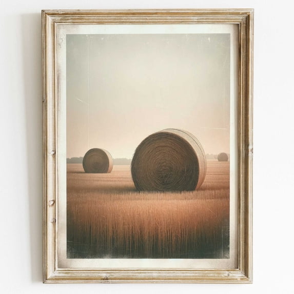 Bay Hale Print Countryside Wall Decor Farmhouse Wall Art Country Style ...