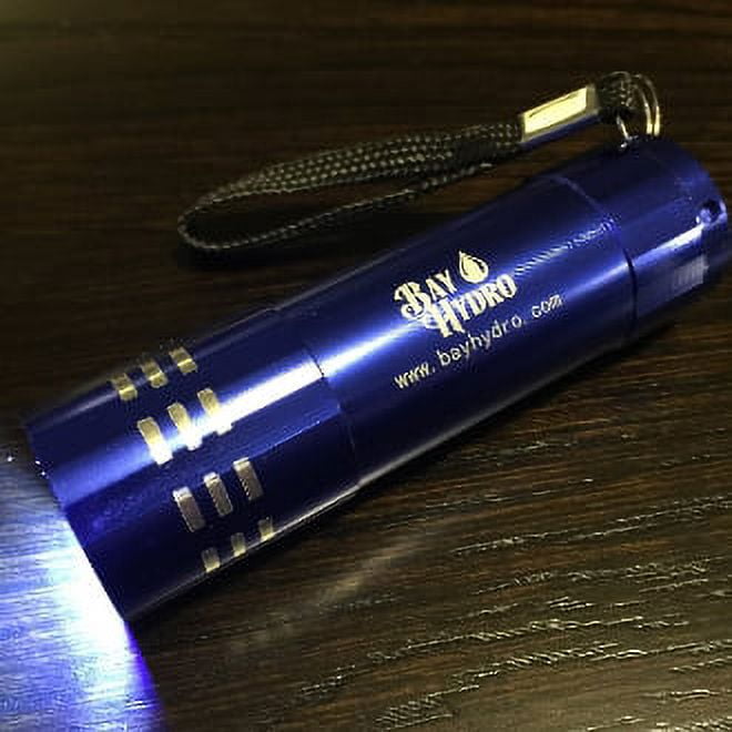 Bay Hydro Super Bright WHITE LED Torch FlashLight High-Intensity ...