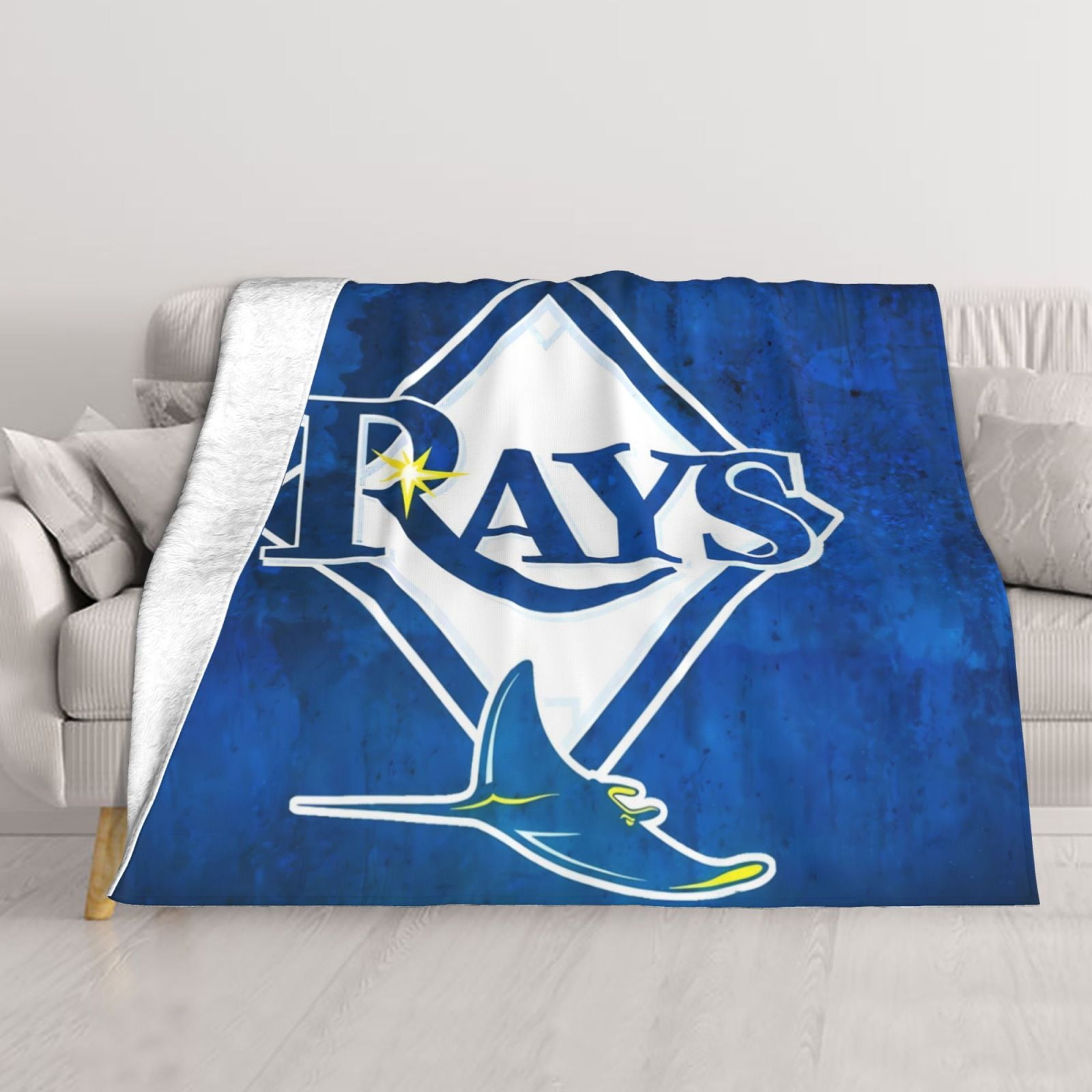 Bay_Rays Air Conditioning Blanket Printing Baseball Team Logo ...