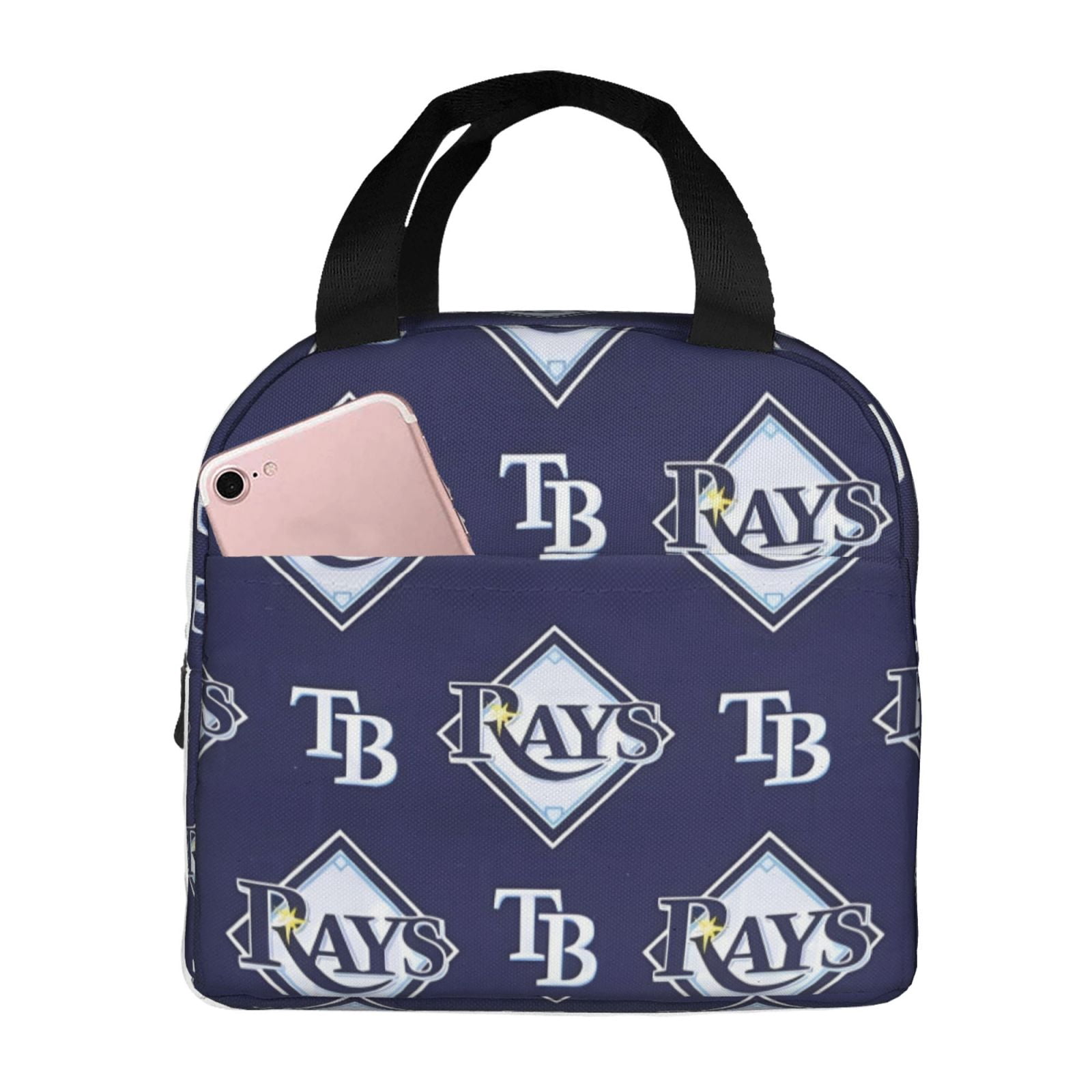 Bay_Rays Baseball Team Campus Insulated Lunch Bag, Leak-Proof Lunch Box ...