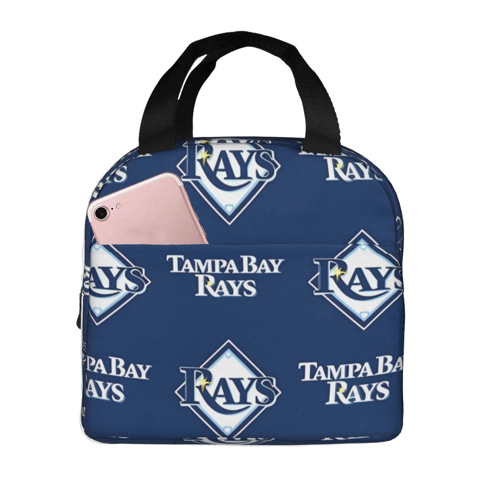 Bay_Rays Baseball Team Campus Insulated Lunch Bag, Leak-Proof Lunch Box ...
