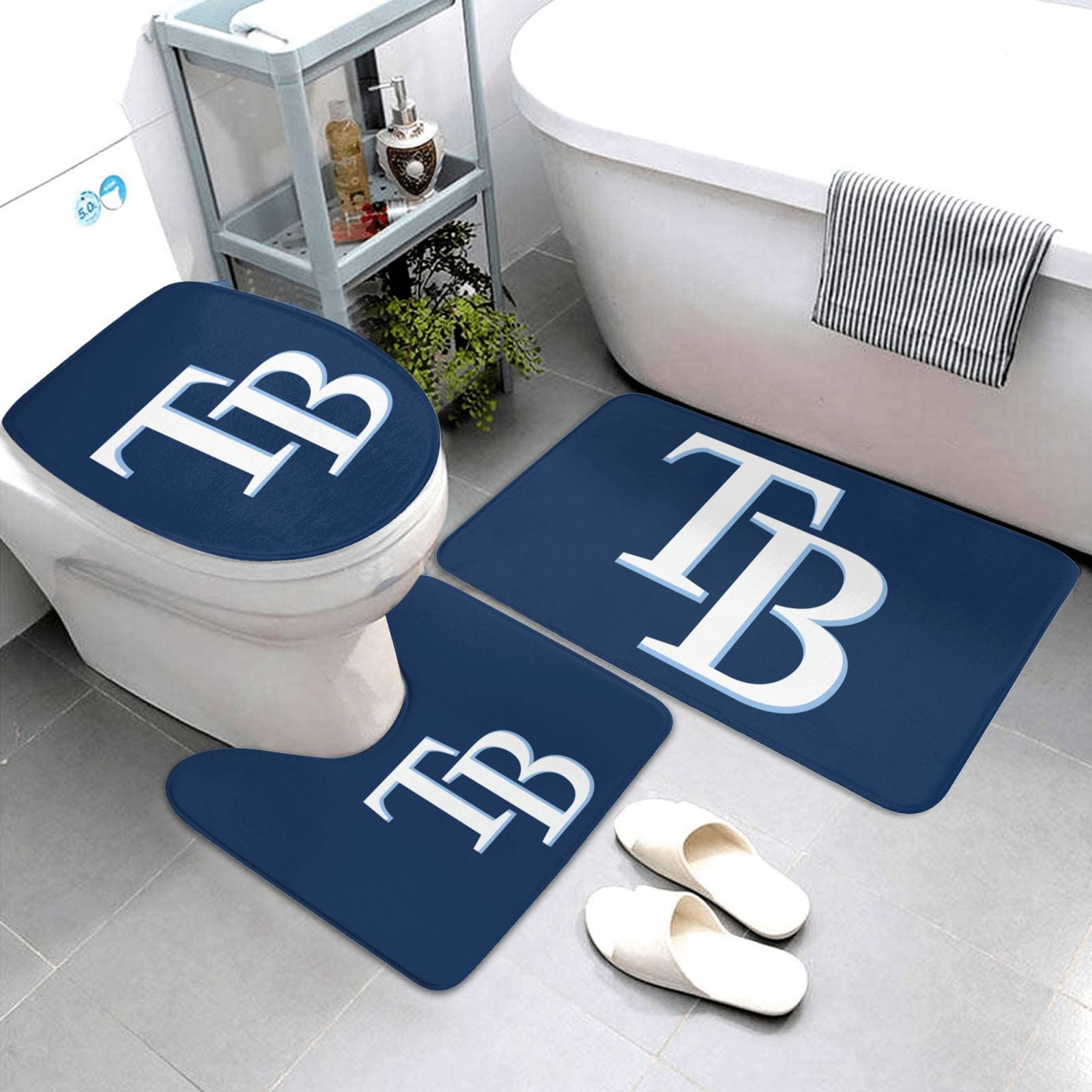 Bay_Rays Baseball Team Custom Luxury Bath Protector Three-Piece Set 31 ...