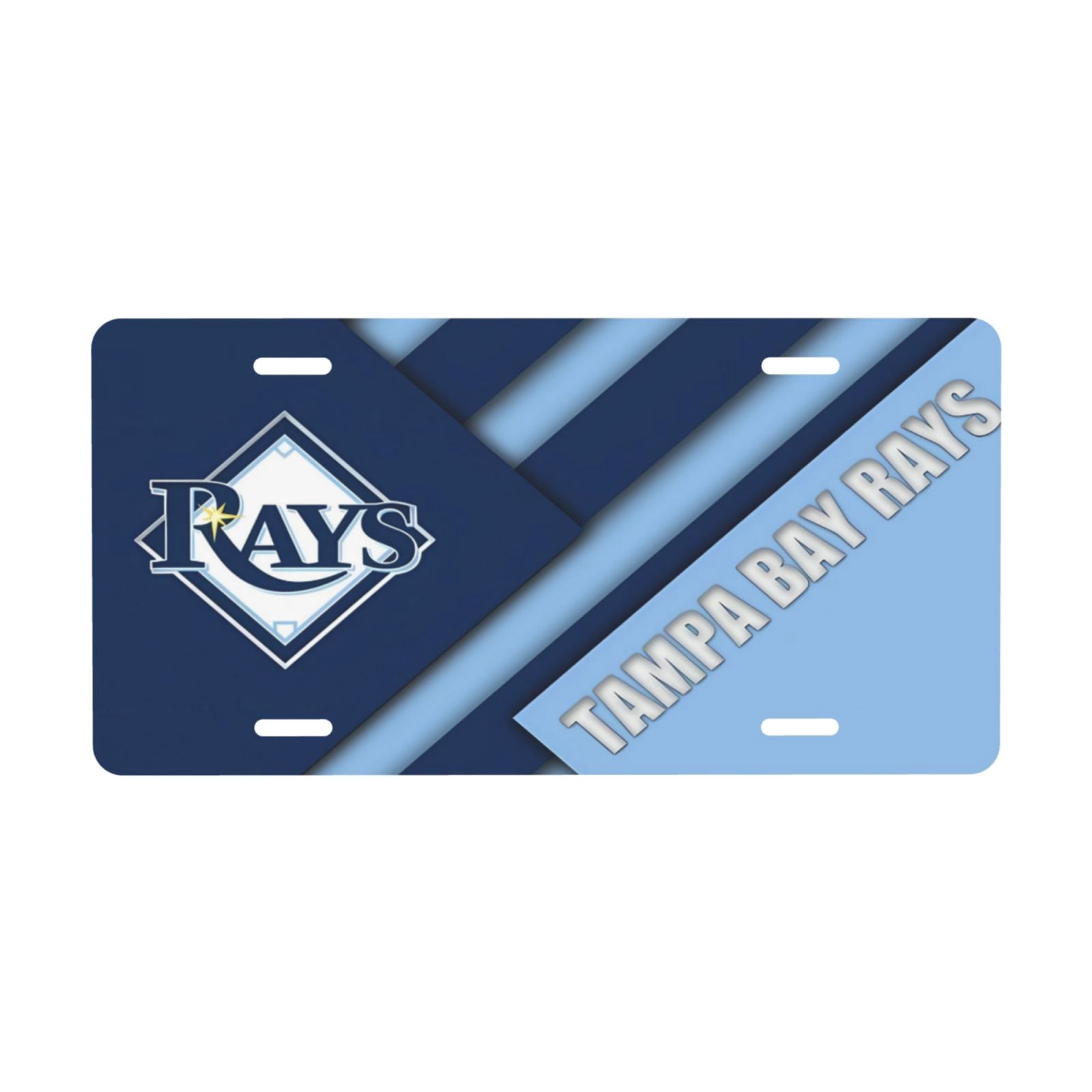 Bay_Rays Baseball Team Customized Car Decoration License Plate Aluminum ...