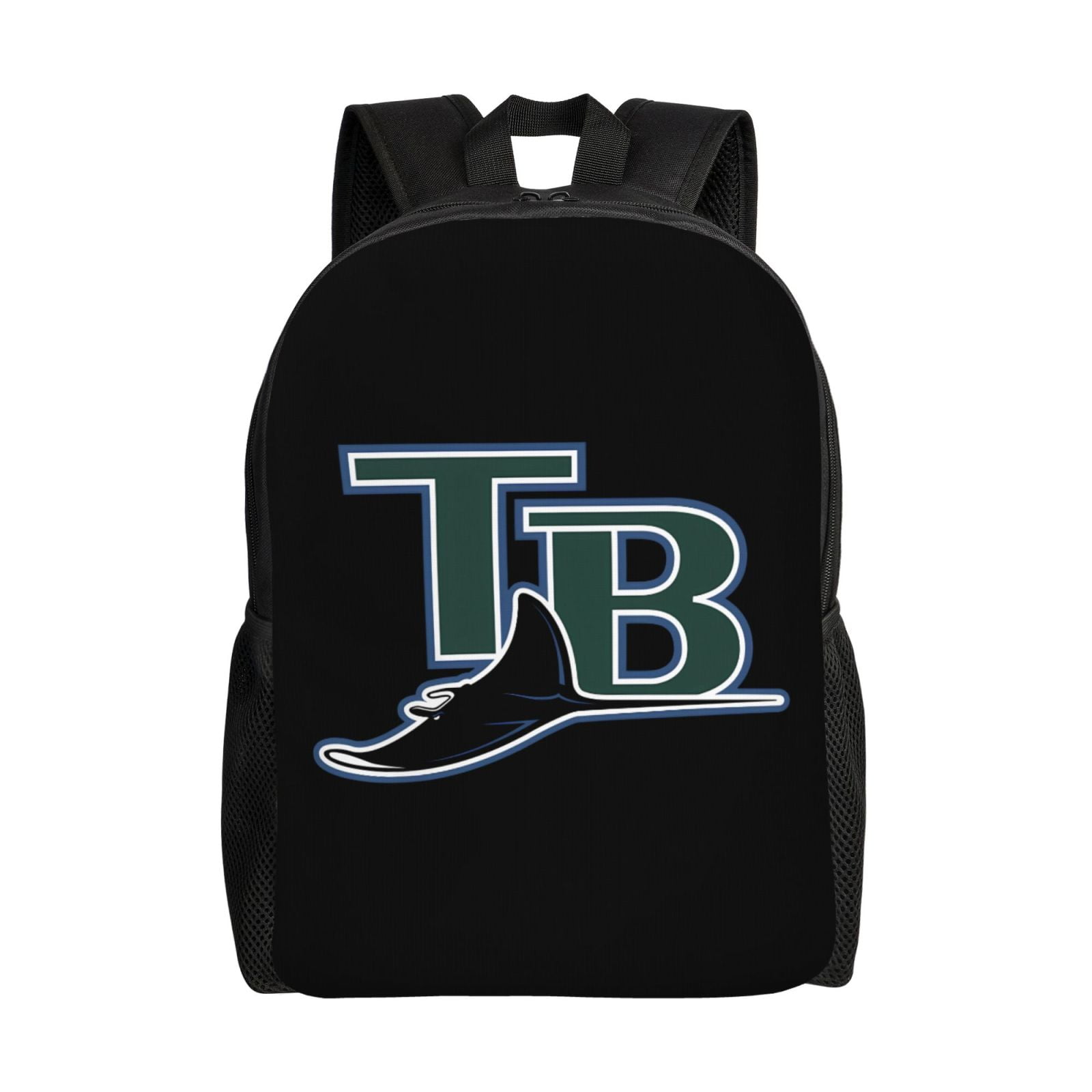 Bay_Rays Baseball Team Large Capacity Backpack Widened Shoulder Strap ...