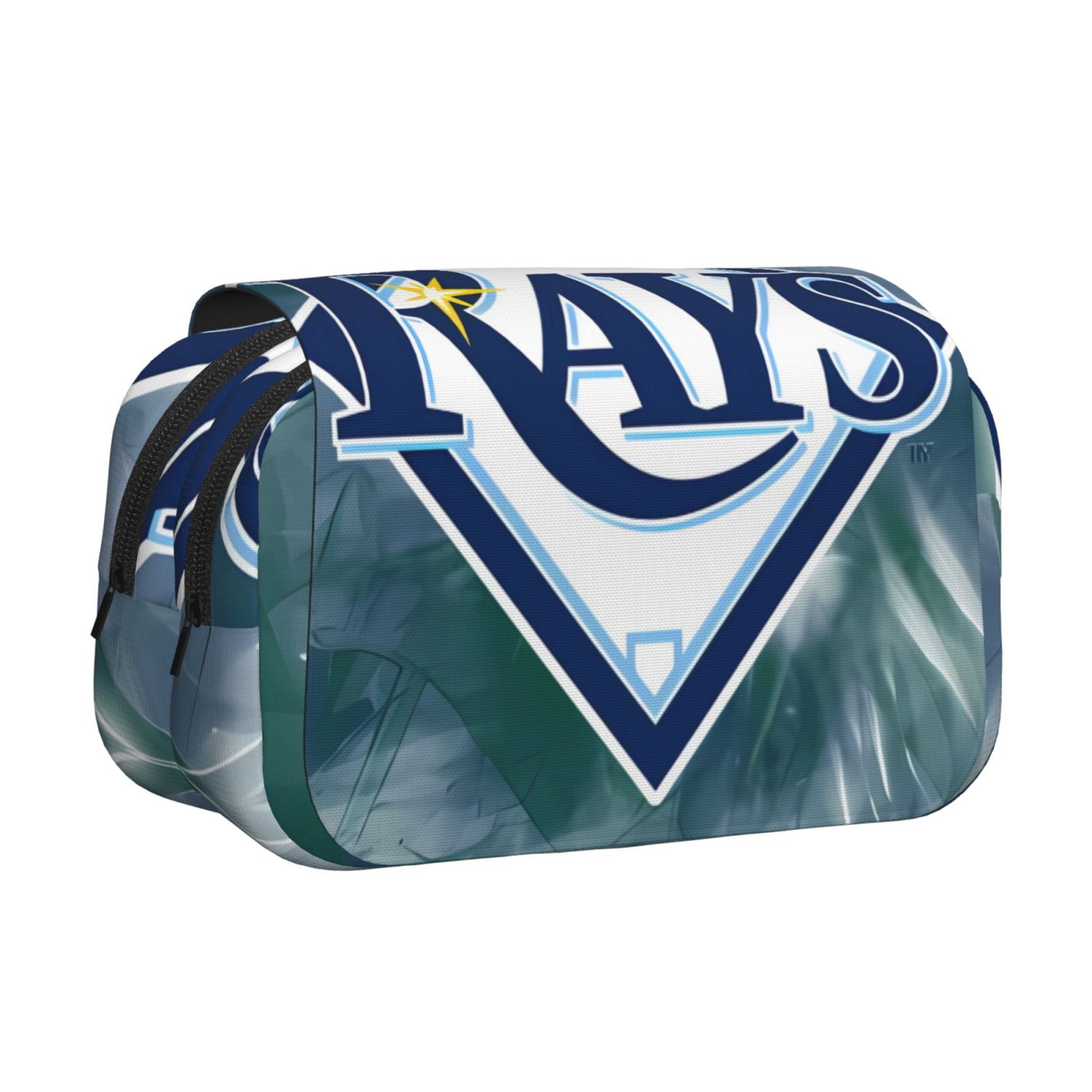 Bay_Rays Double Clamshell Pen Case Holder Bulk Soft Box Large Storage ...