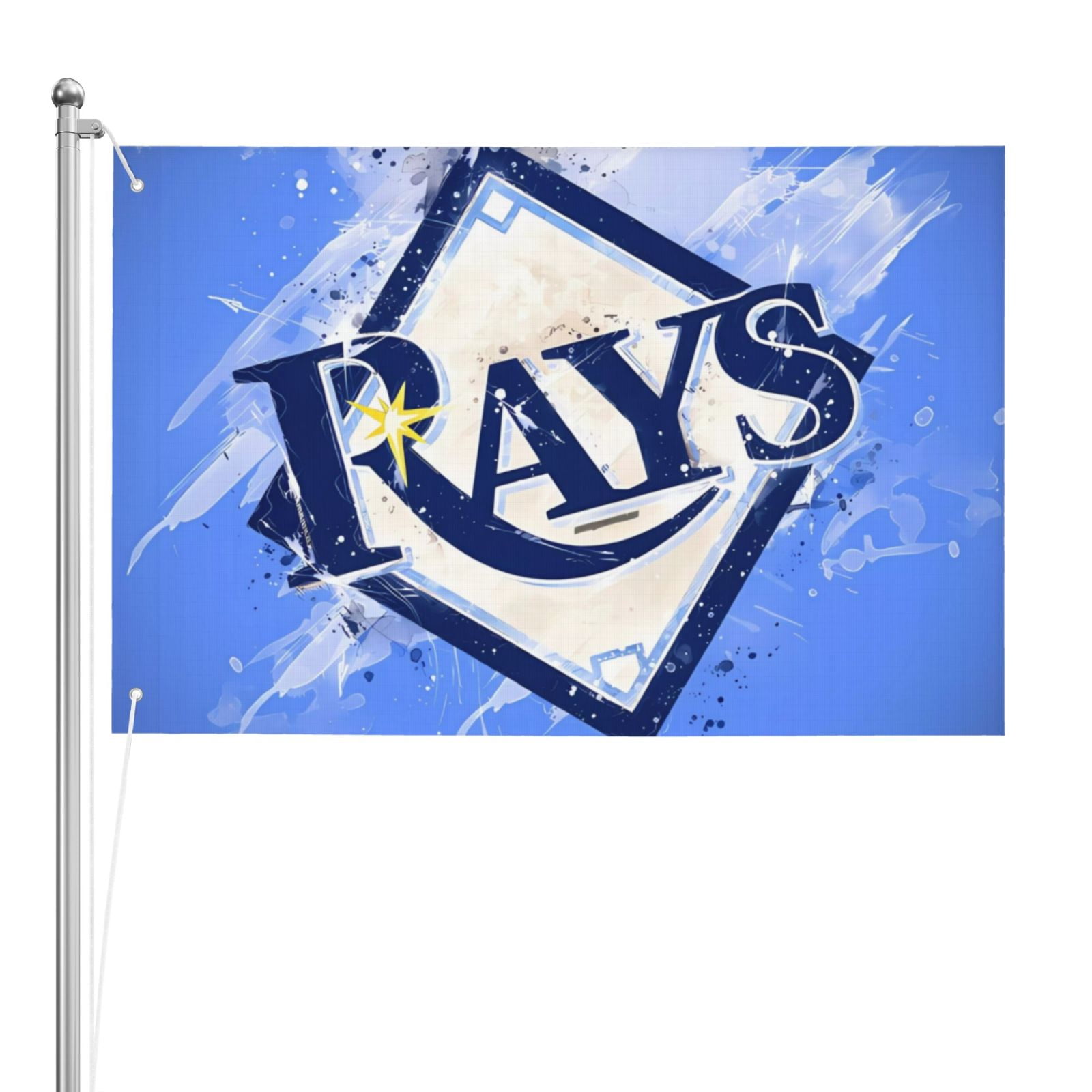 Bay_Rays Three Layer personalized Double Sided Flag Football Fans ...