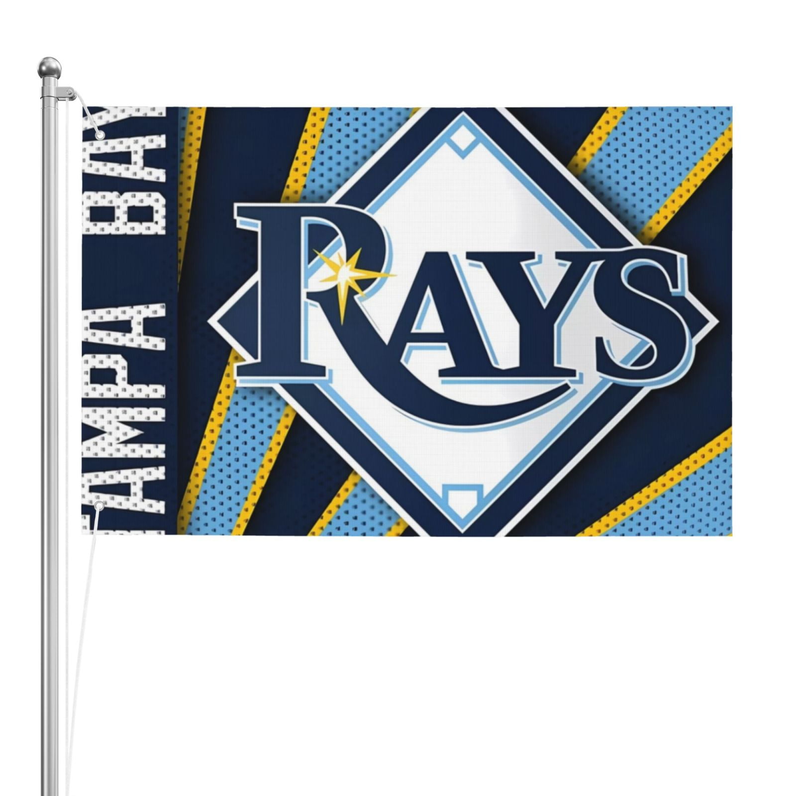 Bay_Rays Three Layer personalized Double Sided Flag Football Fans ...