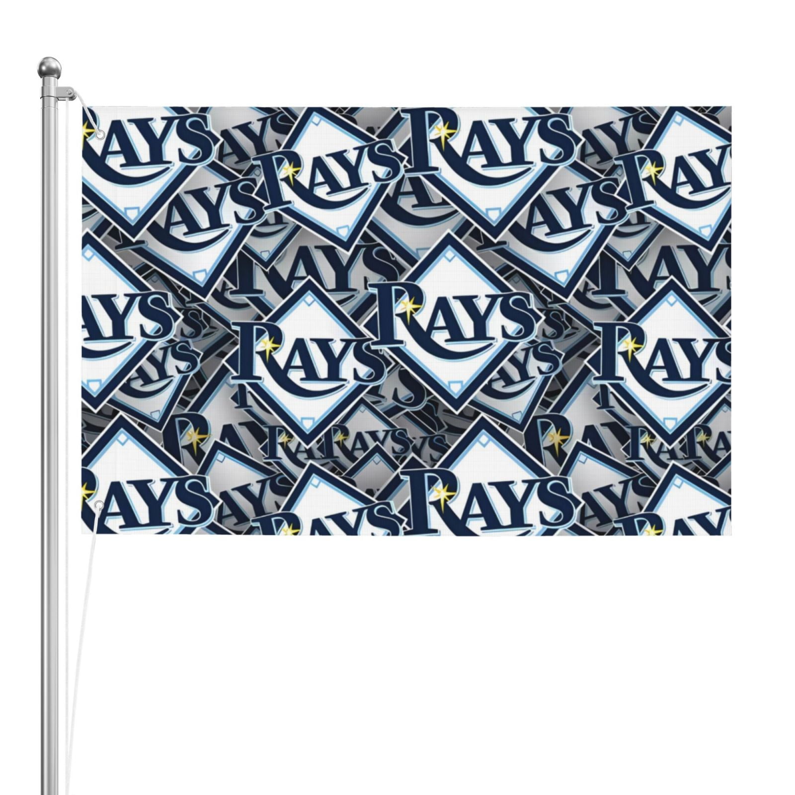 Bay_Rays Three Layer personalized Double Sided Flag Football Fans ...
