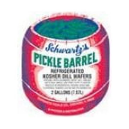 Bay Valley Foods 828 Kosher 1/4 Cross Cut Dill Pickle, 5 Gallon - 1 ...