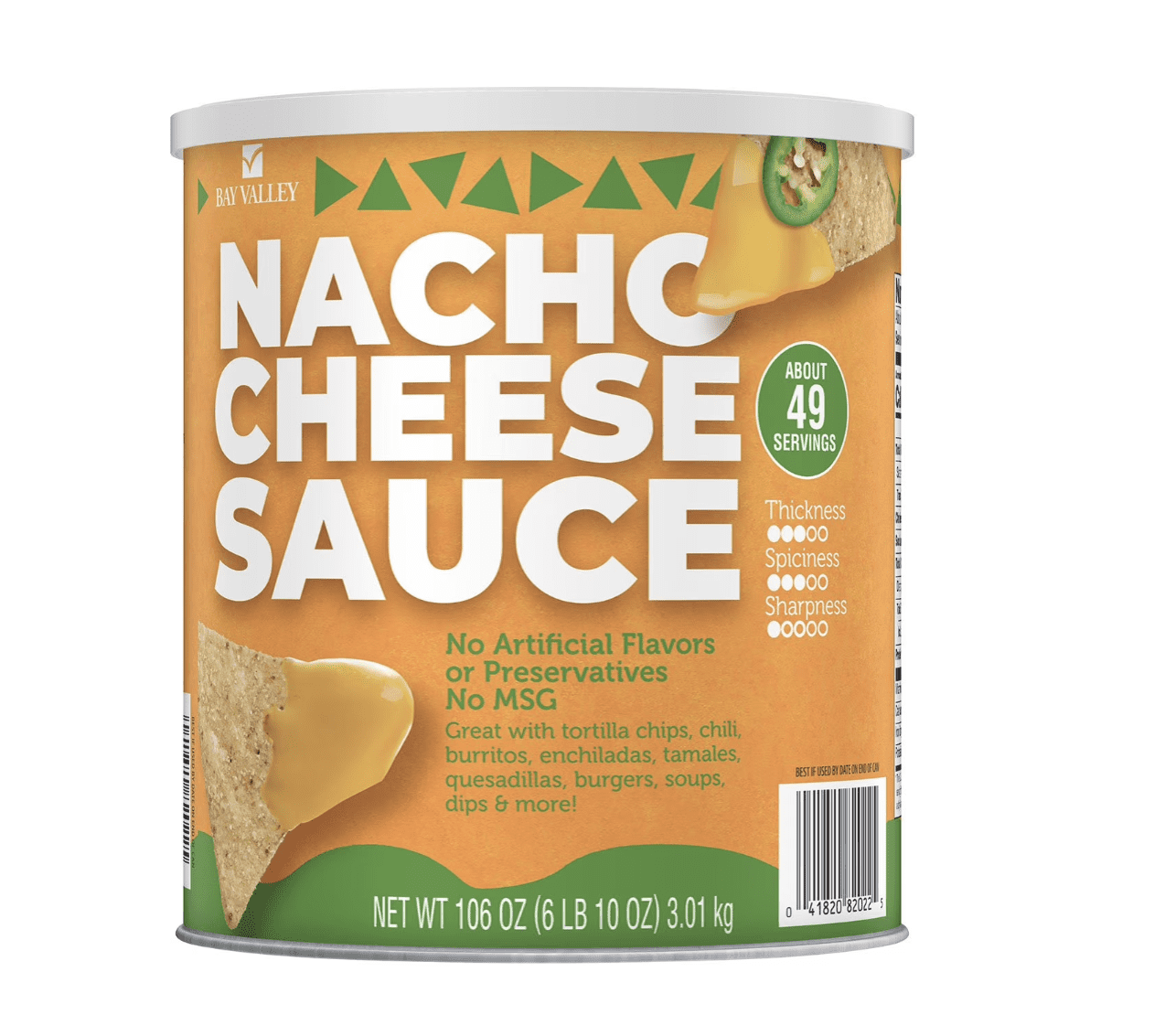 Bay Valley Nacho Cheese Sauce, 106 oz. - Walmart.com