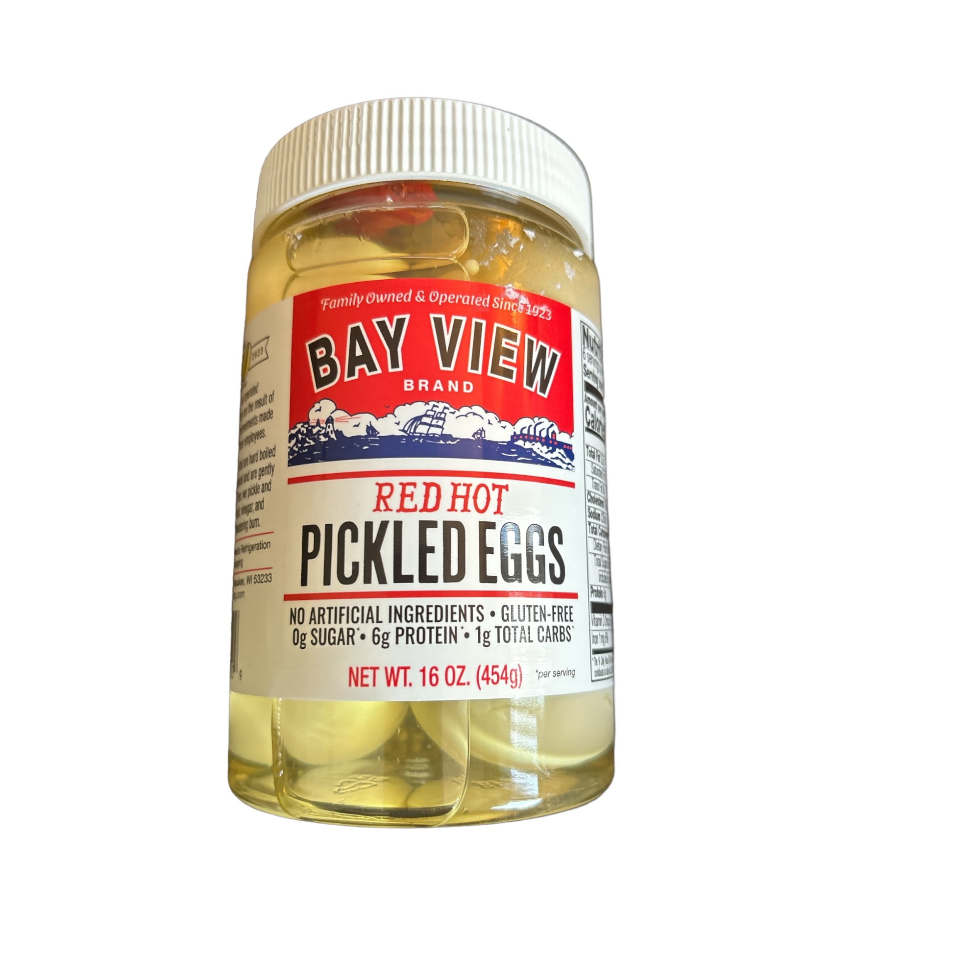 Bay View Red Hot Pickled Eggs 16 oz - Walmart.com