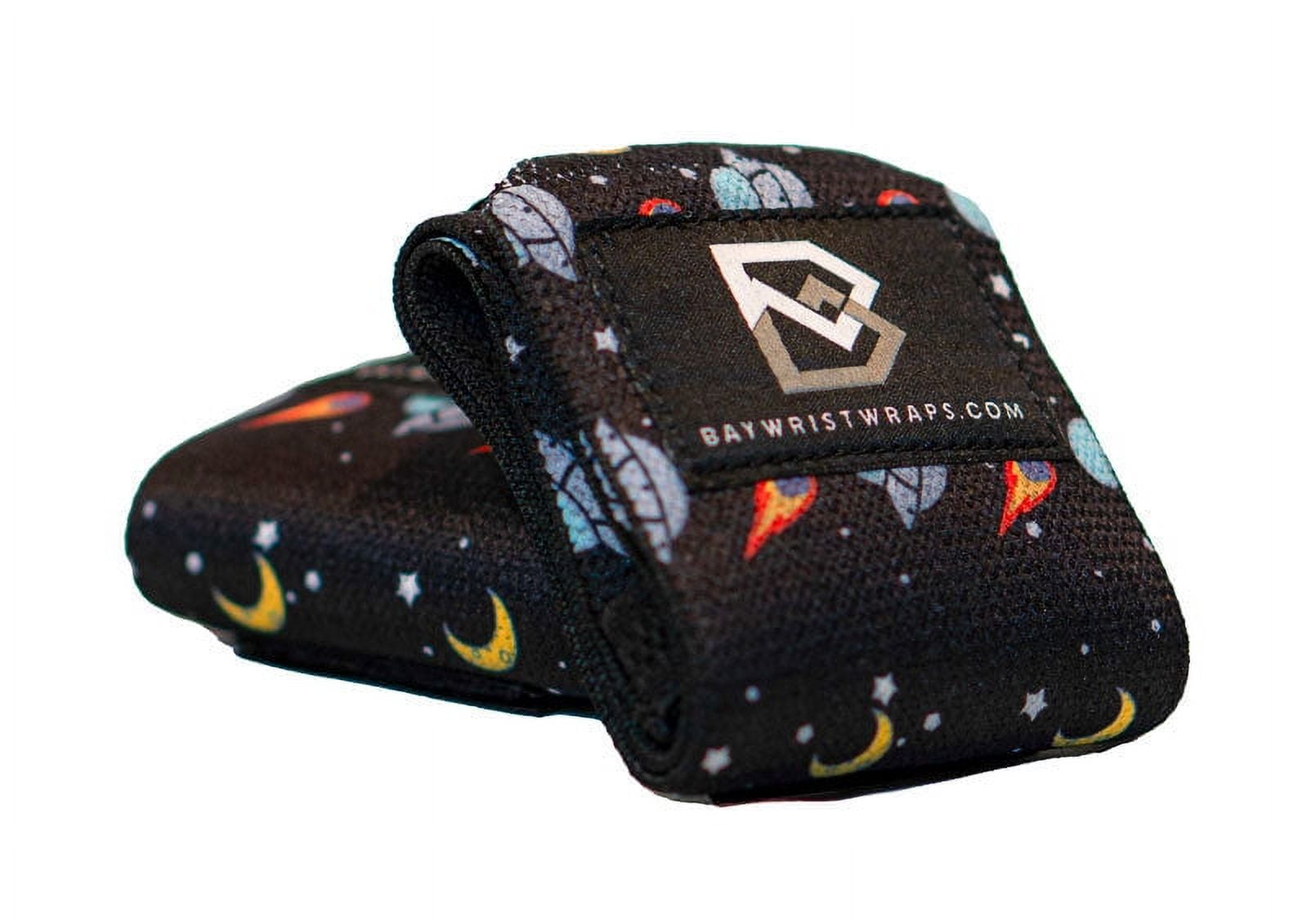 Bay Wrist Wraps Weightlifting Workout Wrist Brace - Adjustable One Size ...