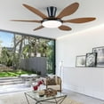 PHORUS 51in Ceiling Fan with Lights Modern Fan Light with Remote ...