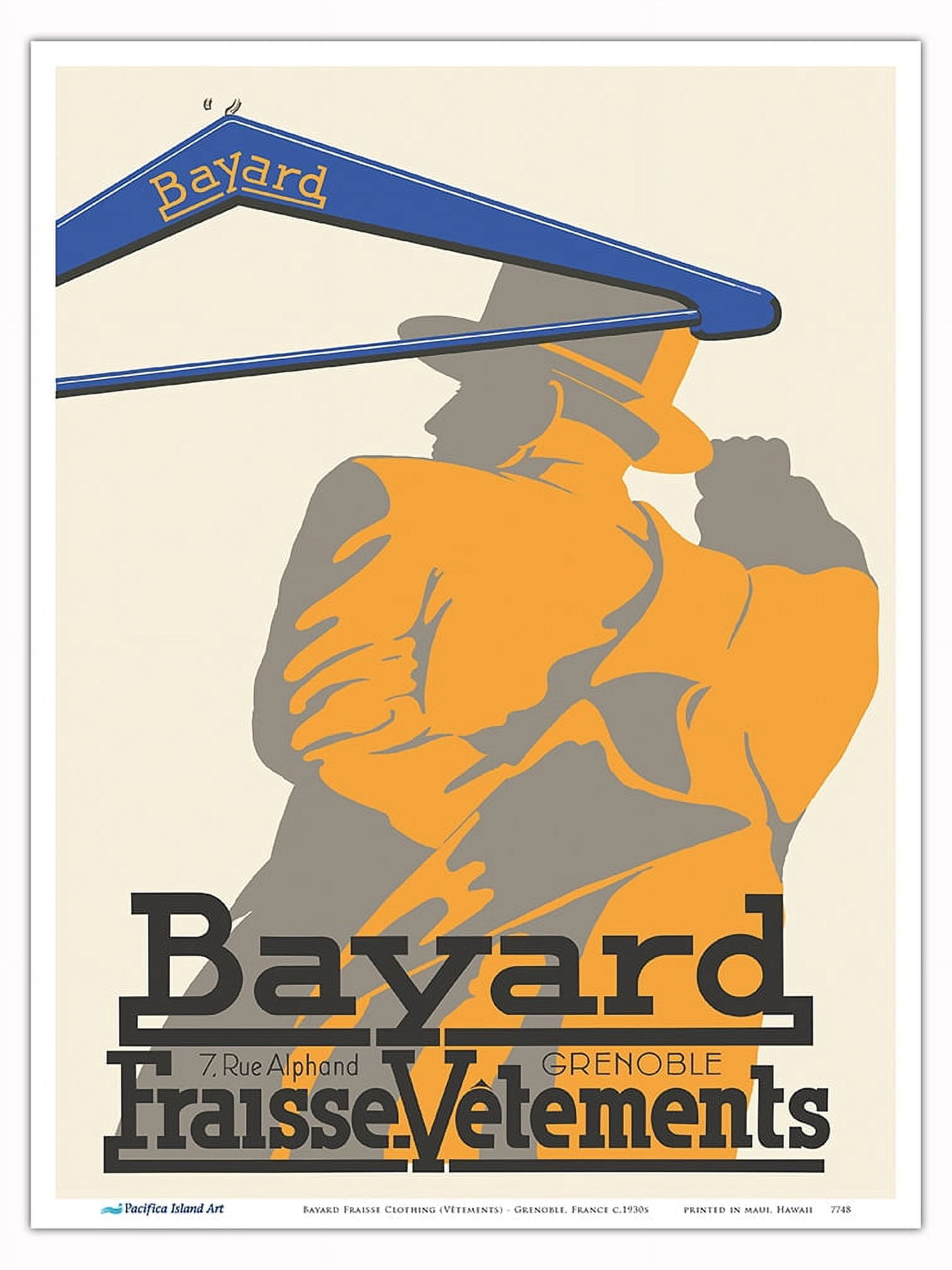 Bayard Fraisse Clothing (Vêtements) - Grenoble France - Vintage French ...