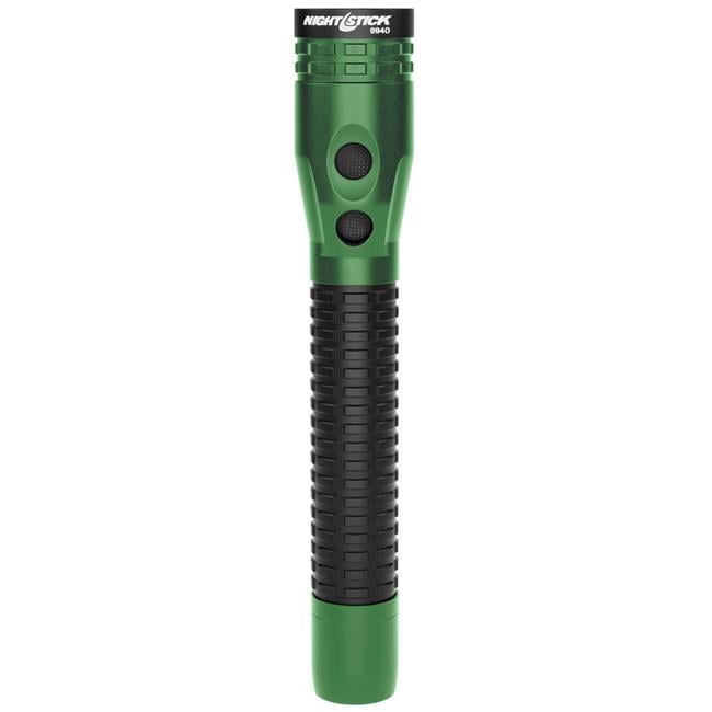 Bayco Green Metal Dual-Light Rechargeable Flashlight with Magnet ...