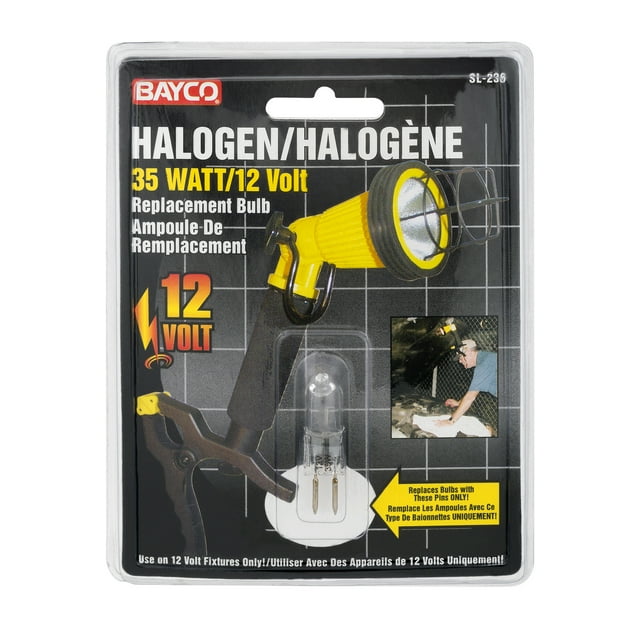 Bayco Halogen 35 Watt Replacement Bulb, 1.0 CT - Walmart.com