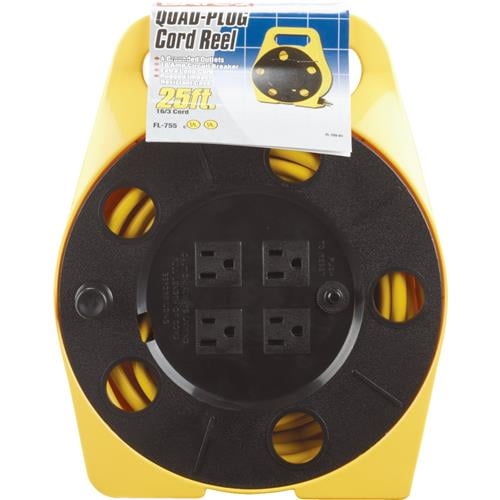 Bayco Multi-Plug Cord Reel MULTI PLUG, Each - Walmart.com