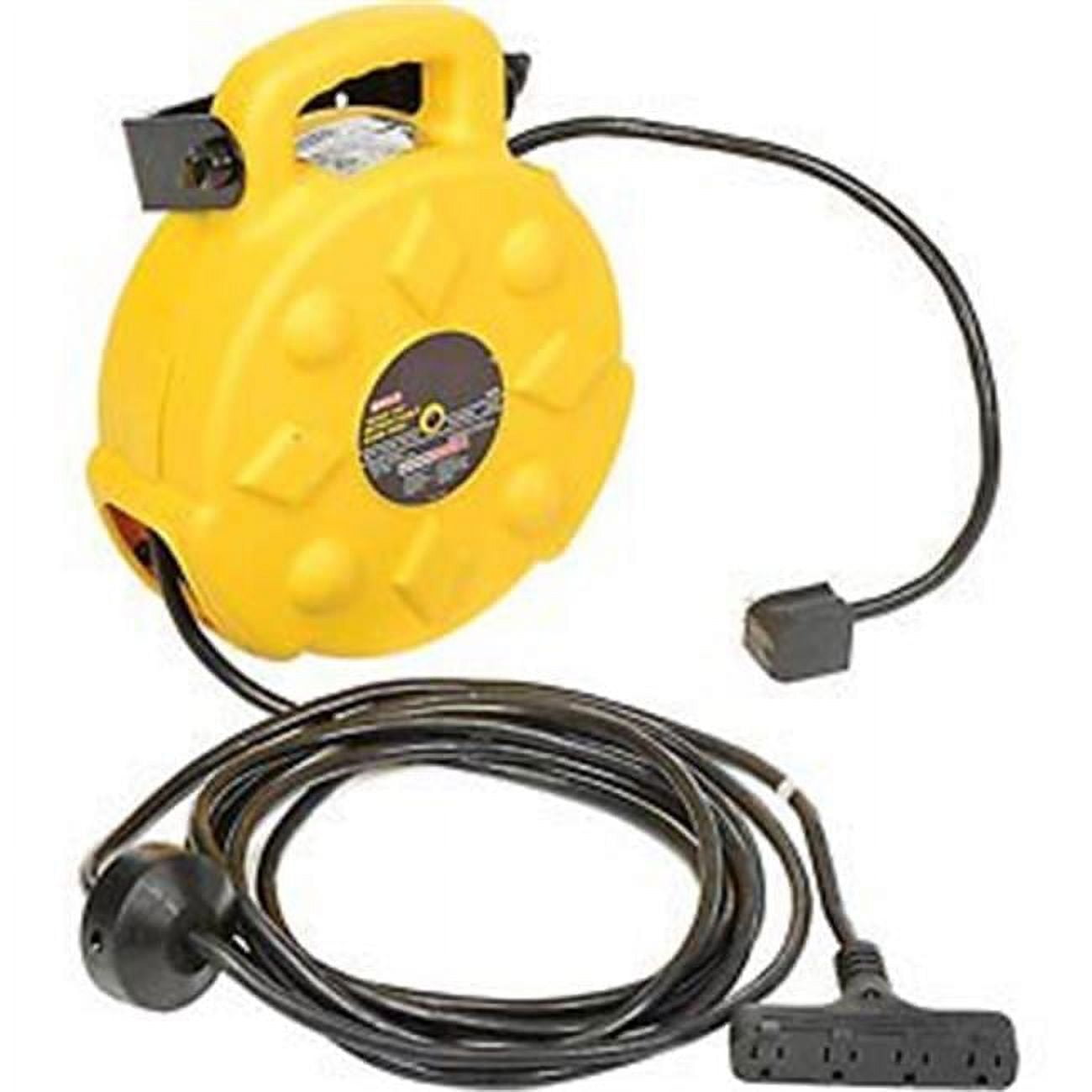 BAYCO Professional Quad-Tap Extension Cord - 40' 12/3 on Retractable ...