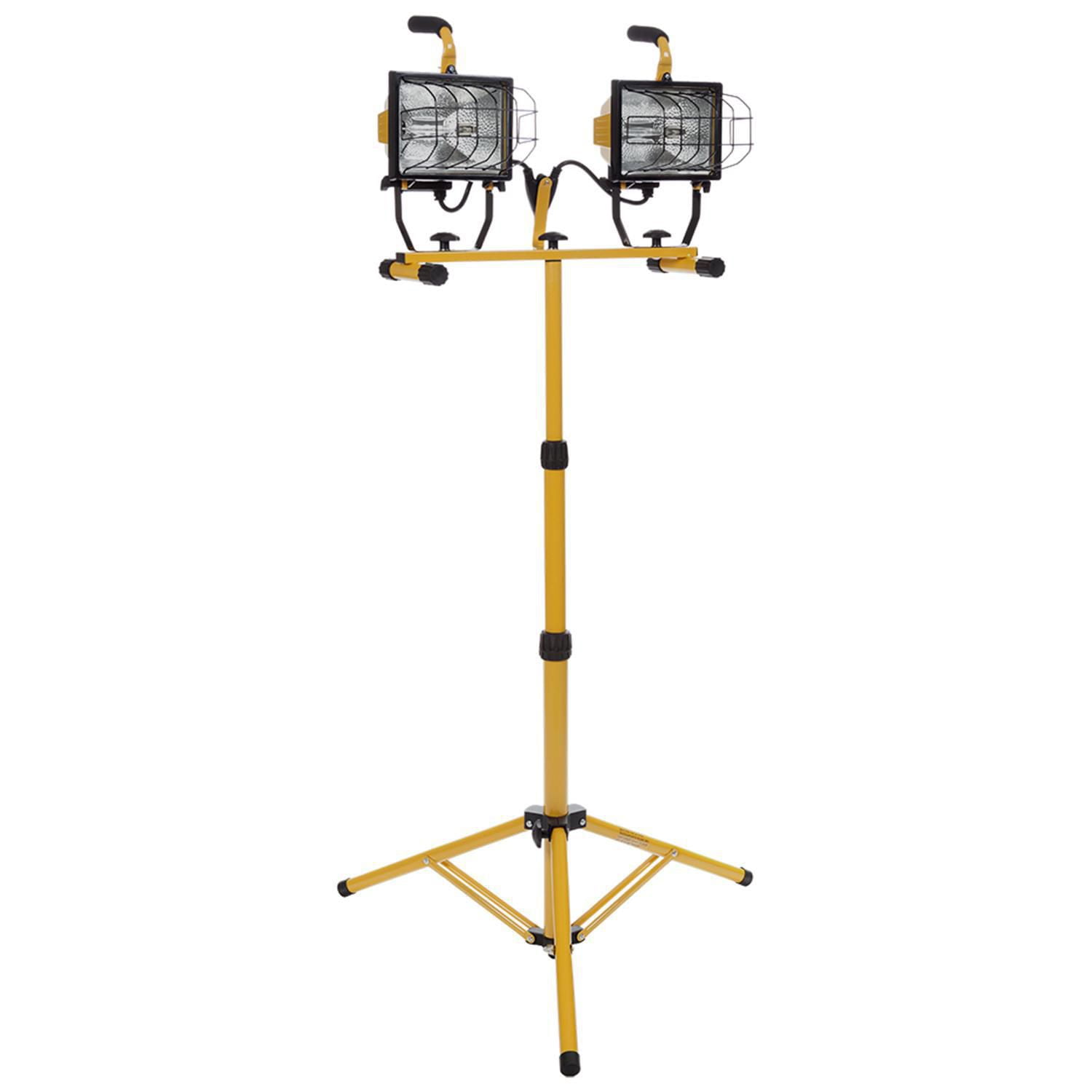 Bayco SL-1005 1000-Watt Convertible Tripod Tower Halogen Work Light ...
