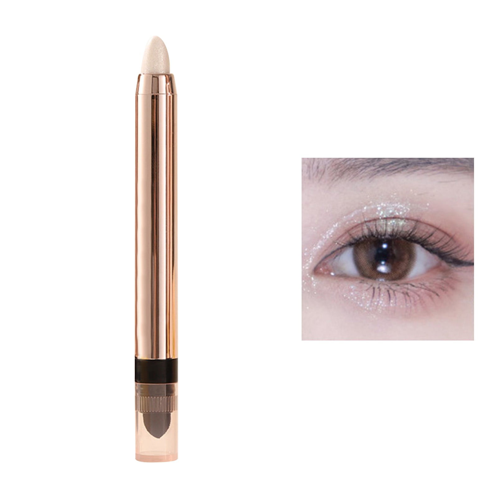 Baycosin Lazy Double Head High Light Eye Shadow Pen Pearl Light Fine ...