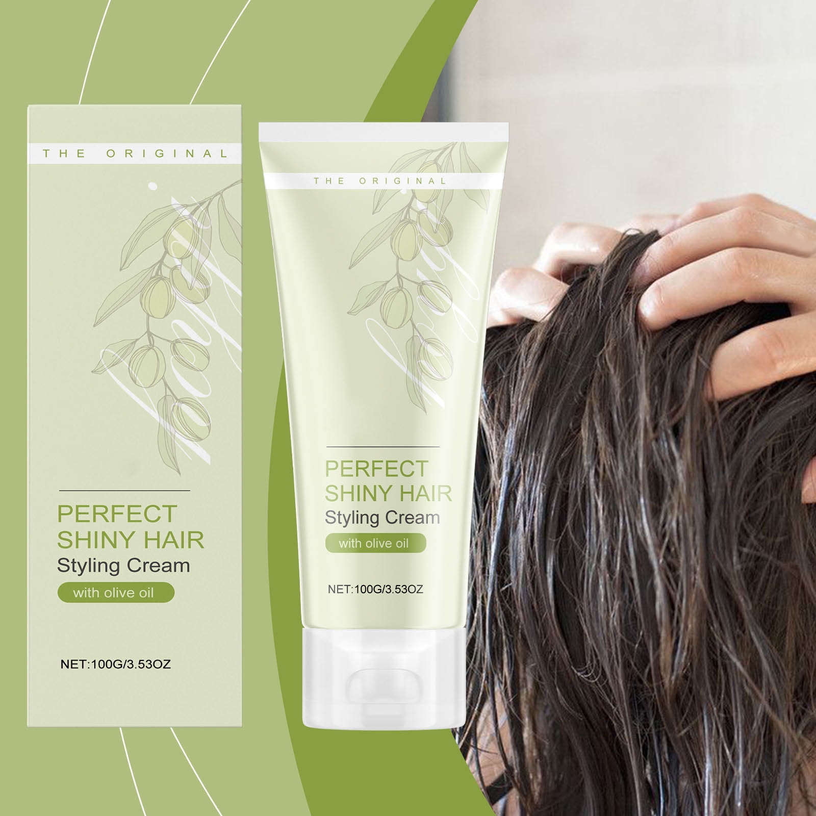 Baycosin The Original Glossing Styling Creme Shine Smoothes & Defines ...