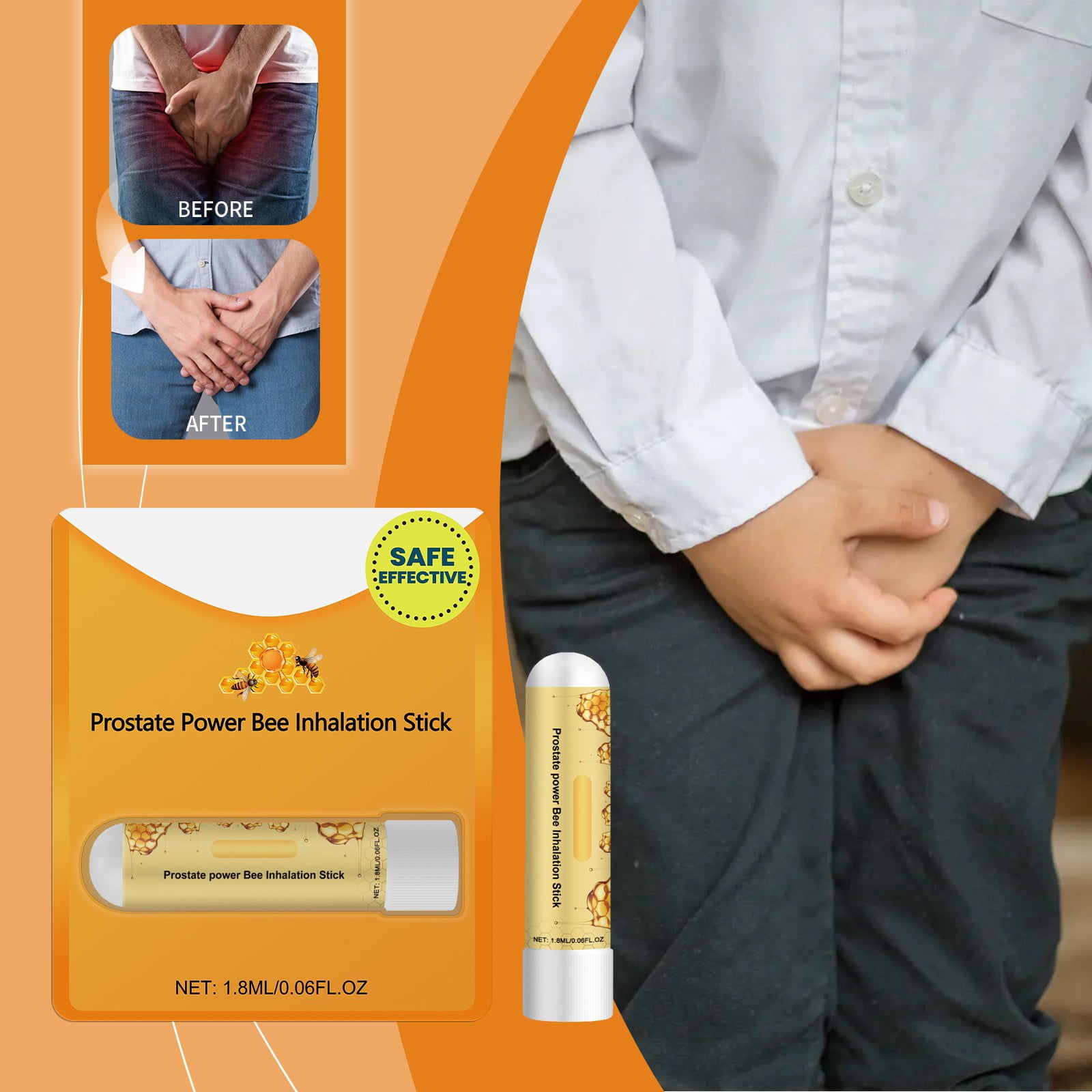 Baycosin Wellness Nasal Inhaler Natural For Men Enhance Comfort Well ...