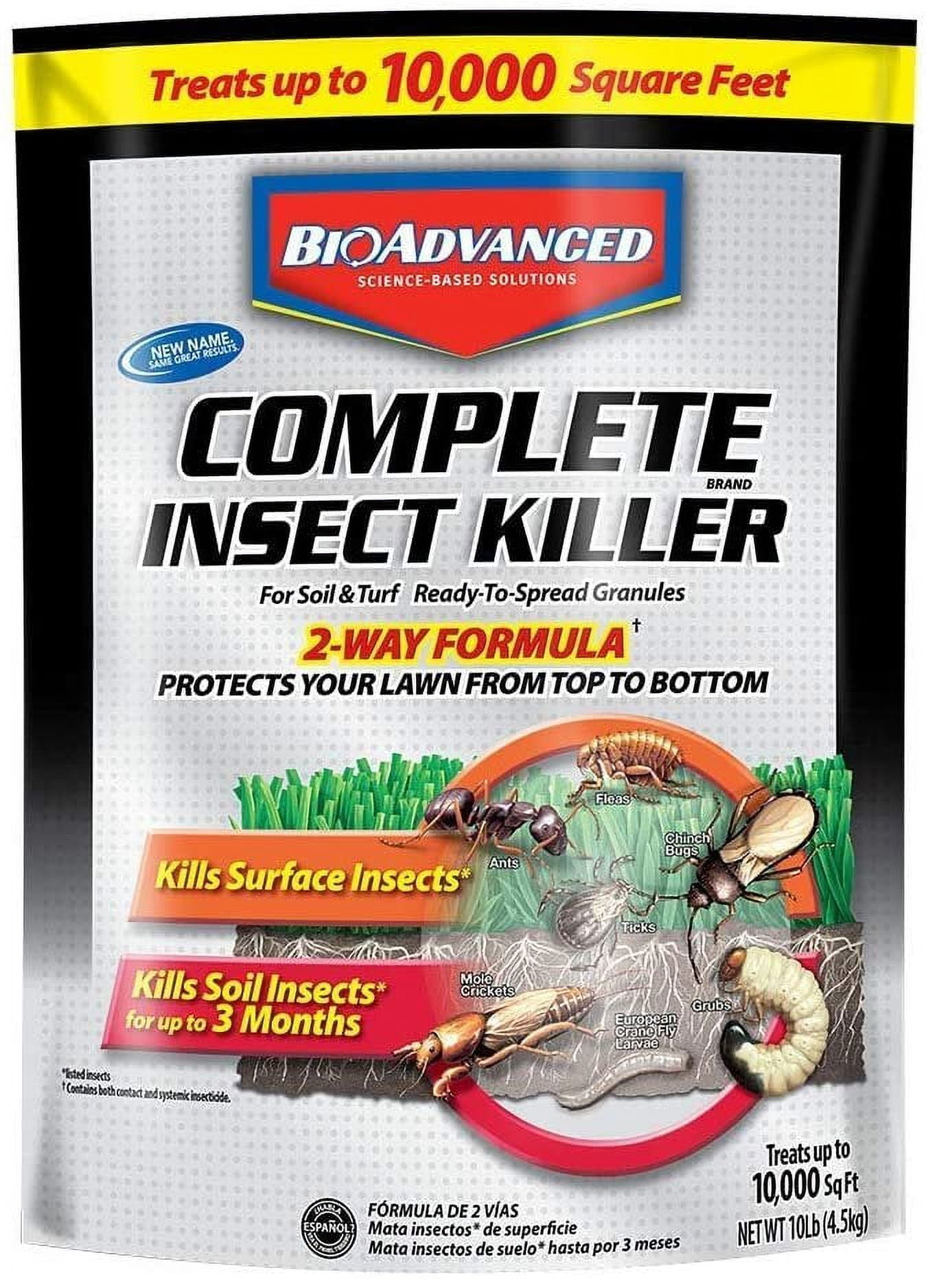 Bayer 700288S Advanced Complete Insect Killer for Soil and Turf ...