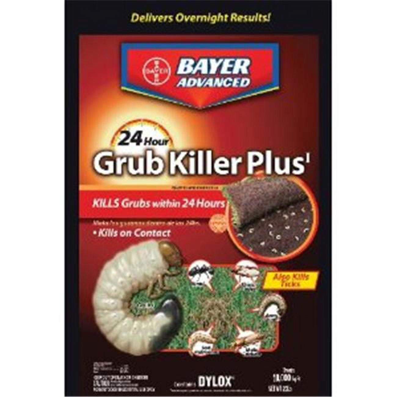 Bayer BAY700745S Bayer Advanced 24 Hour Grub Killer Plus, Granules, 20 ...