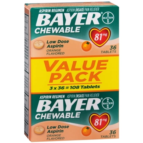Bayer Aspirin Chewable
