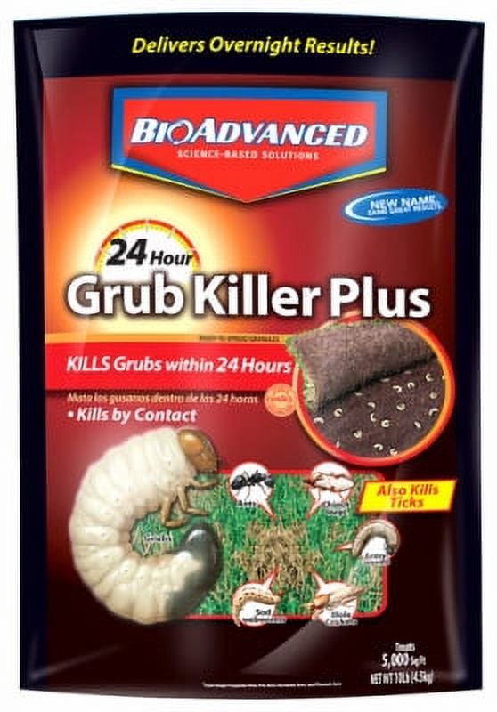 Bayer Crop Science 24-Hour Grub Killer, Granular Insecticide, 10 LB ...